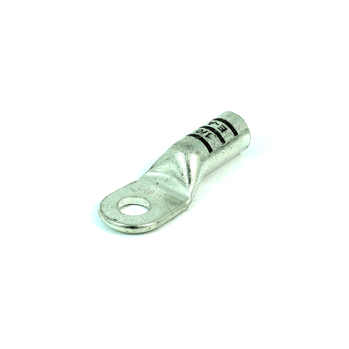 Heavy-Duty Tinned Copper Eyelet, 3/8 Stud, 1/0 Ga., Black