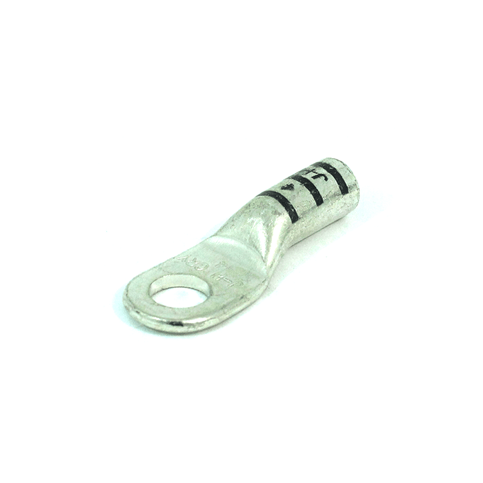 Heavy-Duty Tinned Copper Eyelet, 3/8 Stud, 4 Ga., Gray